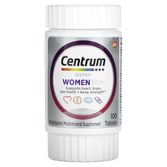 Centrum, Silver Women 50+, 100 Tablets