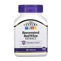 21st Century, Resveratrol Red Wine Extract, 90 Capsules