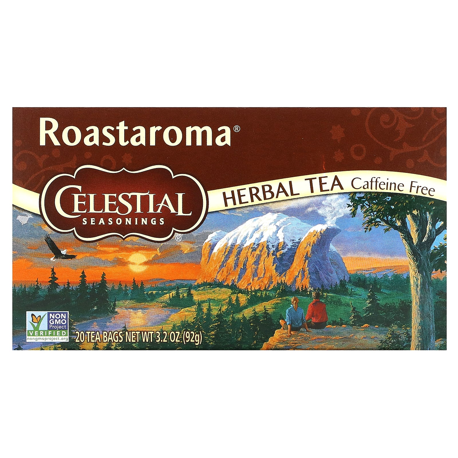 Celestial Seasonings, Herbal Tea, Roastaroma, Caffeine Free, 20 Tea ...