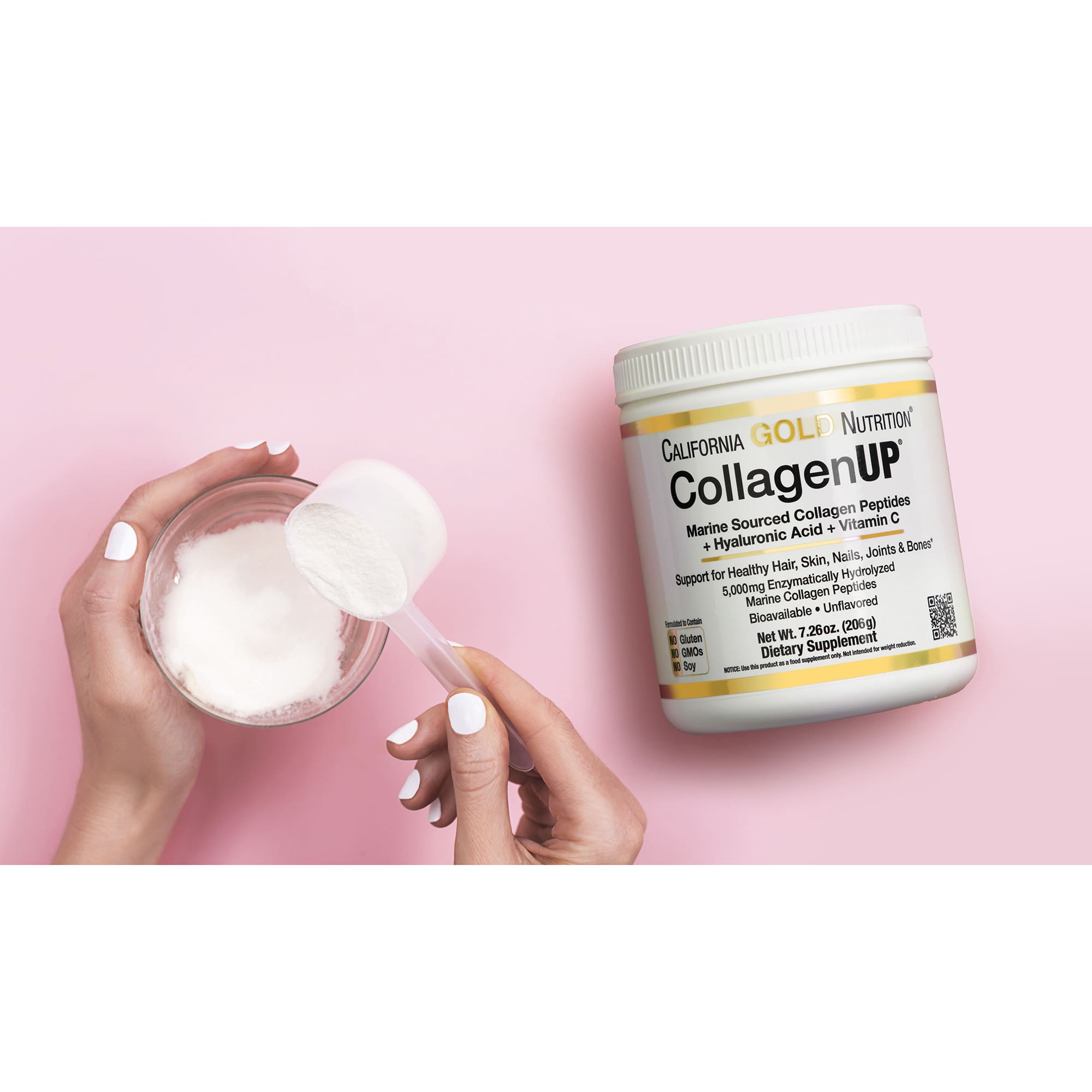 California Gold Nutrition, CollagenUP, Hydrolyzed Marine Collagen ...
