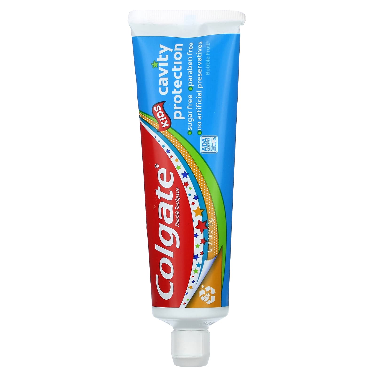 Colgate, Kids, Cavity Protection Fluoride Toothpaste, Bubble Fruit, 4.6 ...