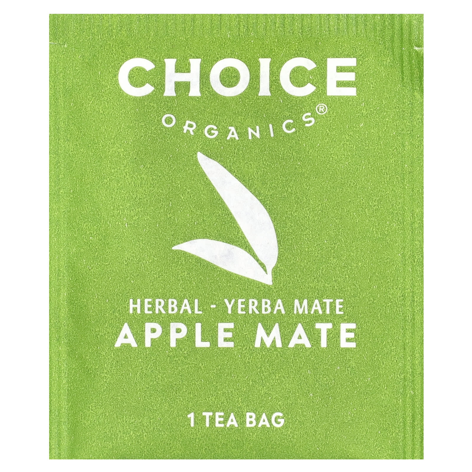 Choice Organic Teas, Herbal Yerba Mate, Apple Mate, 16 Tea Bags, 1.27 ...