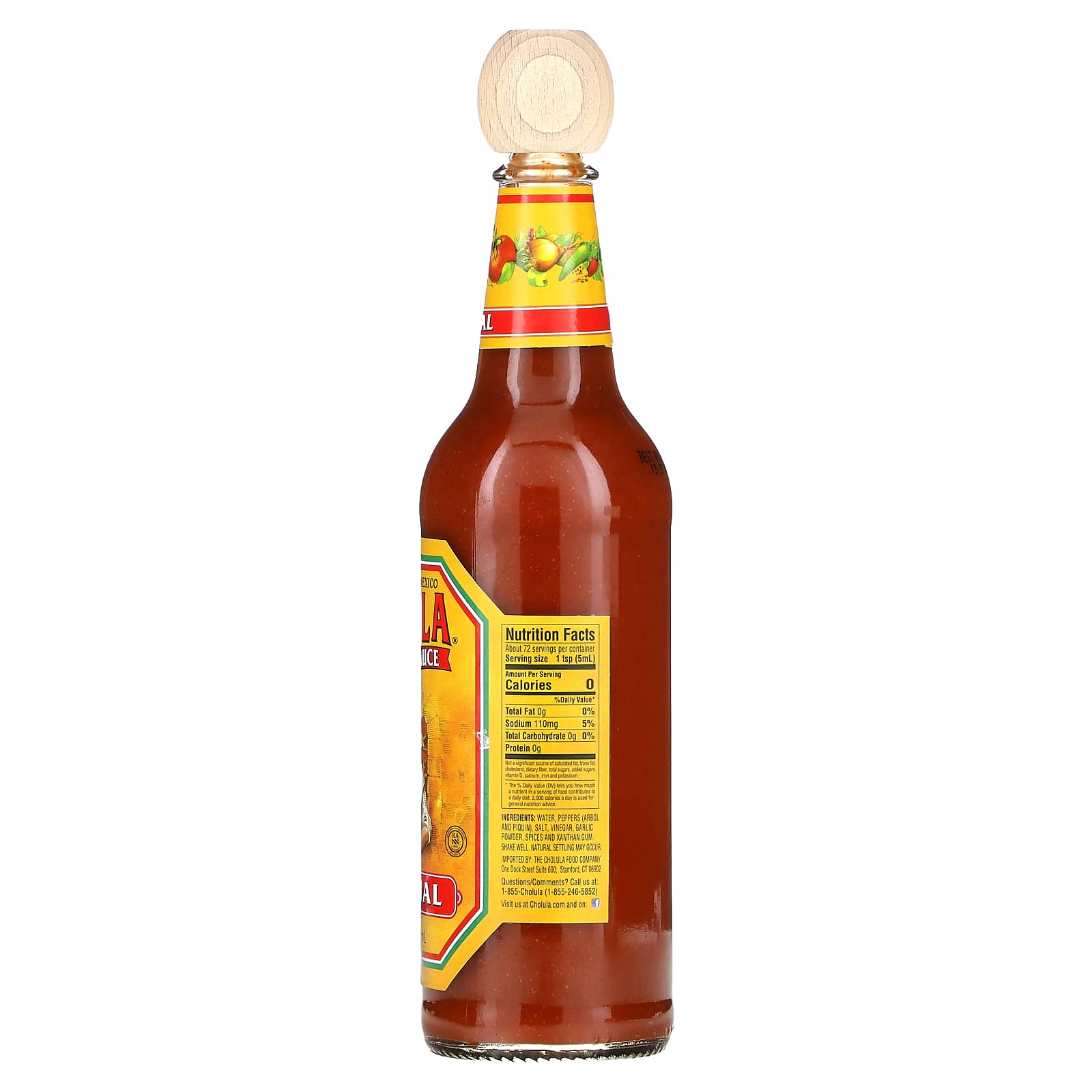 Cholula Hot Sauce Original 12 Fl Oz 360 Ml 