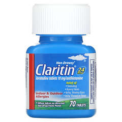 Claritin, Non-Drowsy, Claritin, 10 mg, 70 Tablets