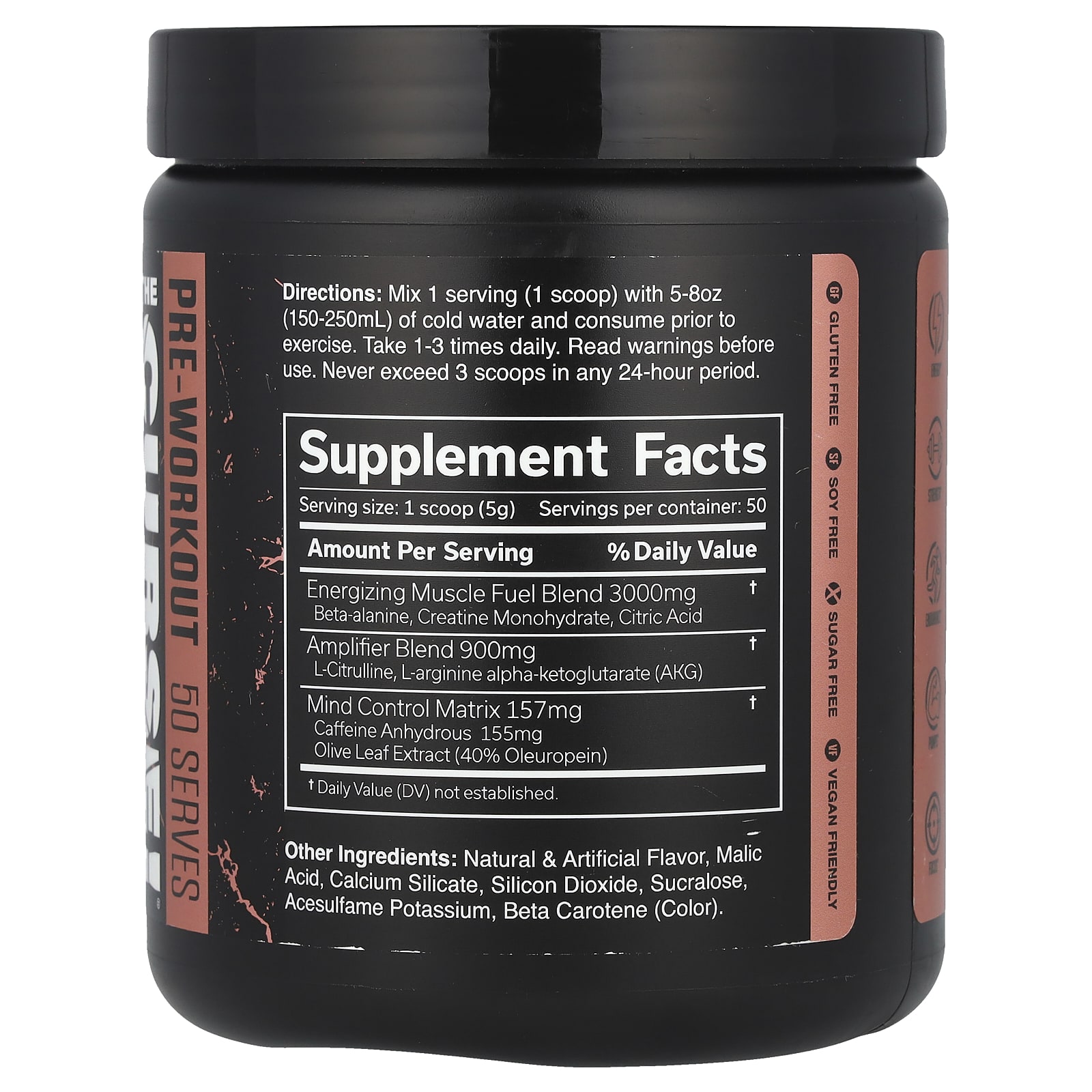 JNX Sports, The Curse!® Pre-Workout, Peach Rings, 8.8 oz (250 g)
