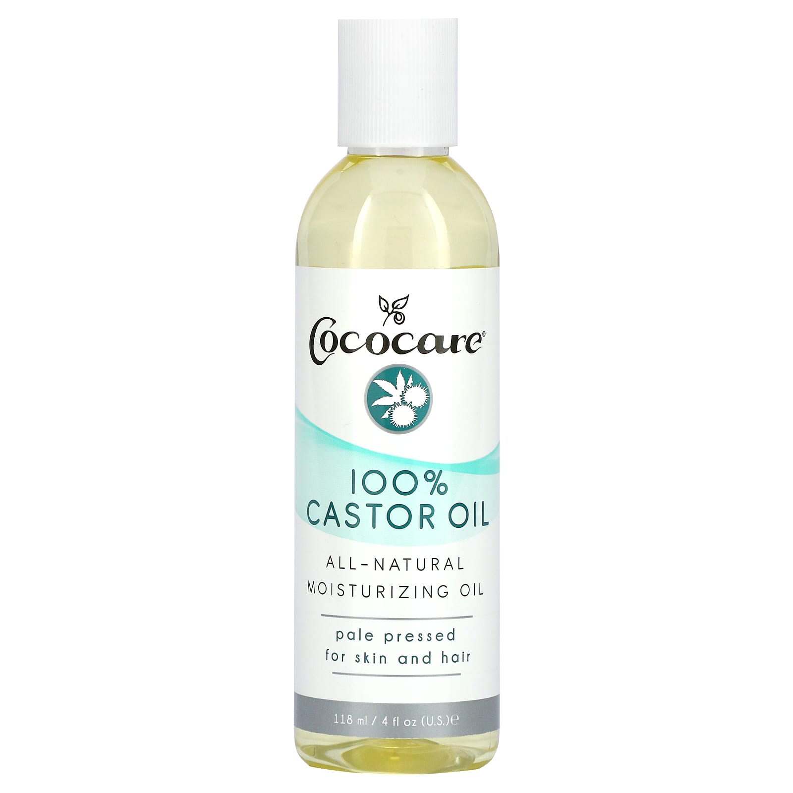 Cococare, 100% Castor Oil, 4 fl oz (118 ml)