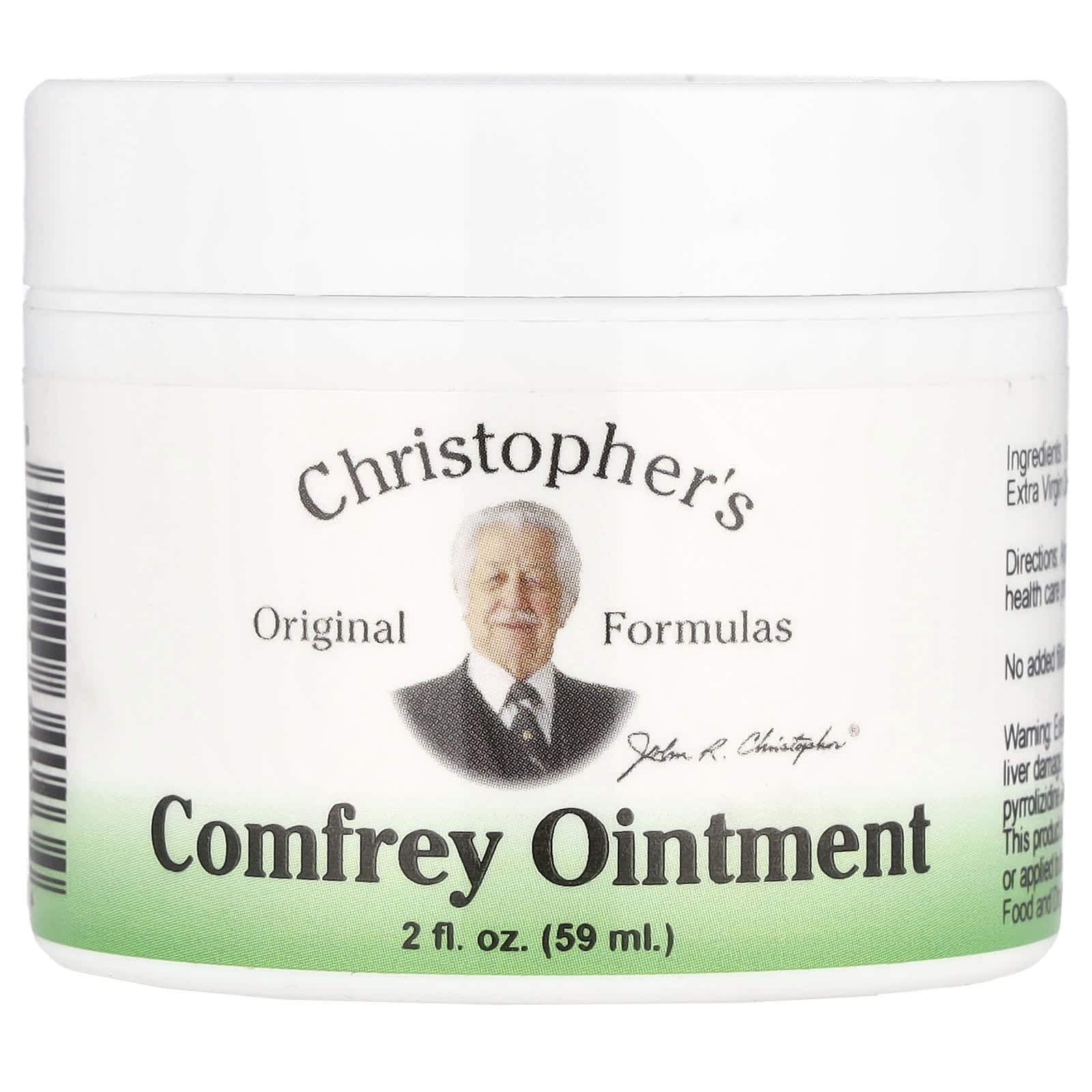 Christopher's Original Formulas, Comfrey Ointment, 2 fl oz (59 ml)