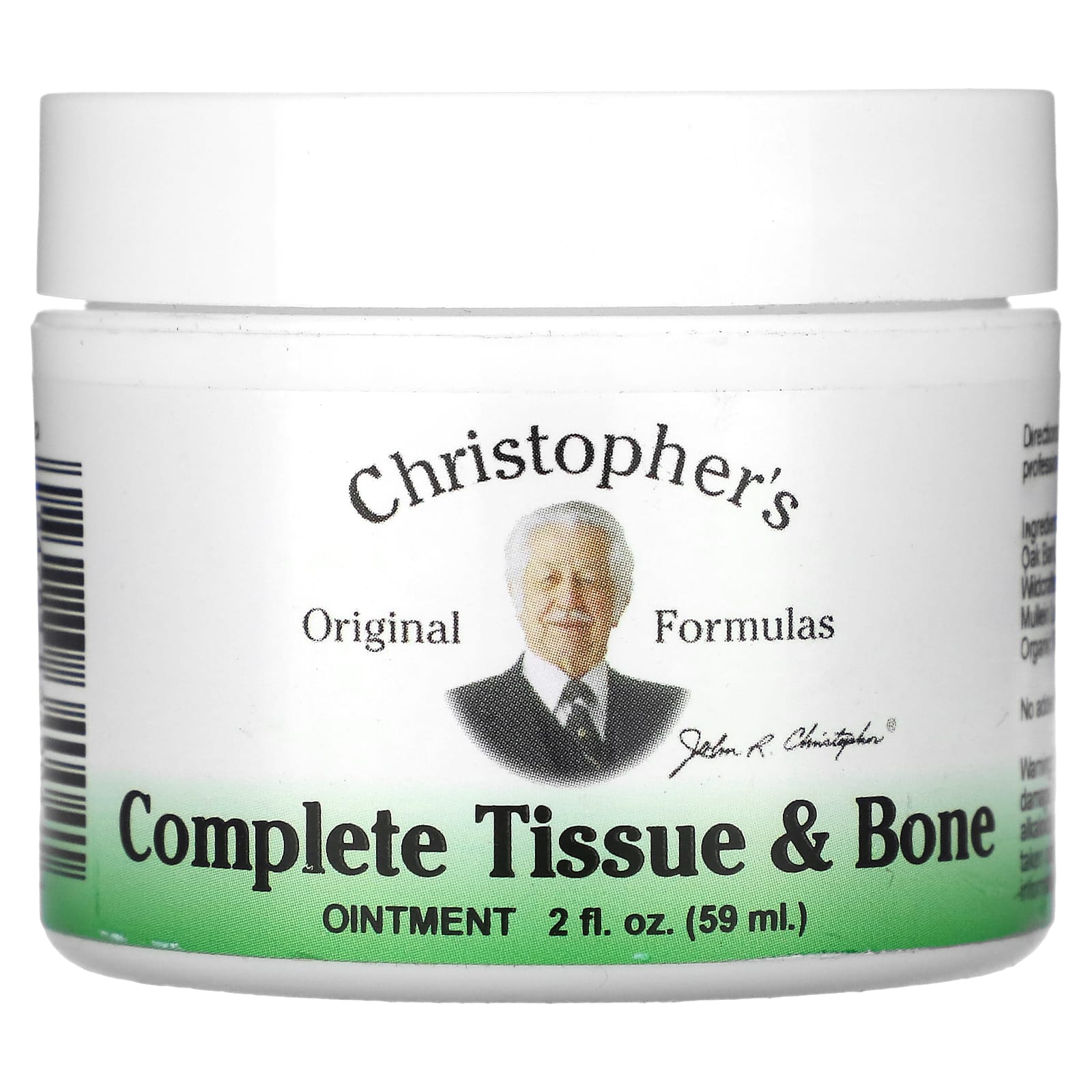 Christopher's Original Formulas, Complete Tissue & Bone Ointment, 2 fl ...