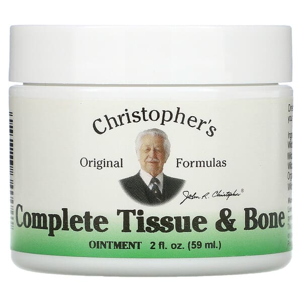 Christopher's Original Formulas, Complete Tissue & Bone Ointment, 2 fl ...