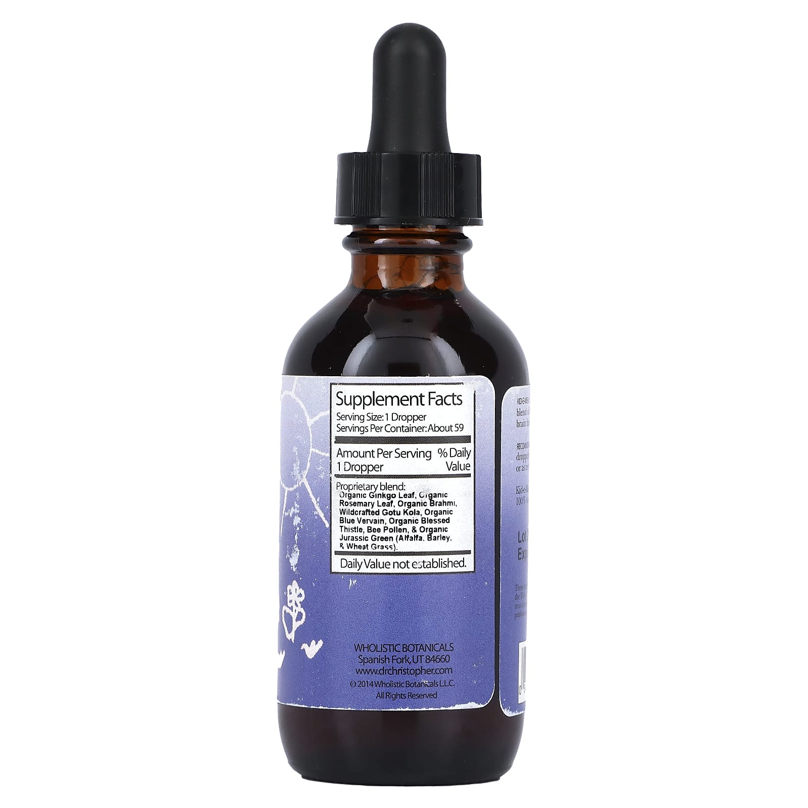 Christopher's Original Formulas, Kid-e-Mem, Brain Support, 2 fl oz