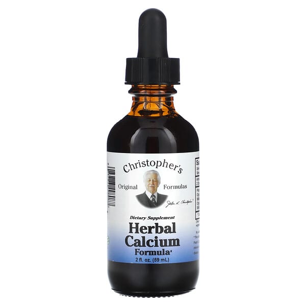 Christopher's Original Formulas, Herbal Calcium Formula, 2 fl oz (59 ml)