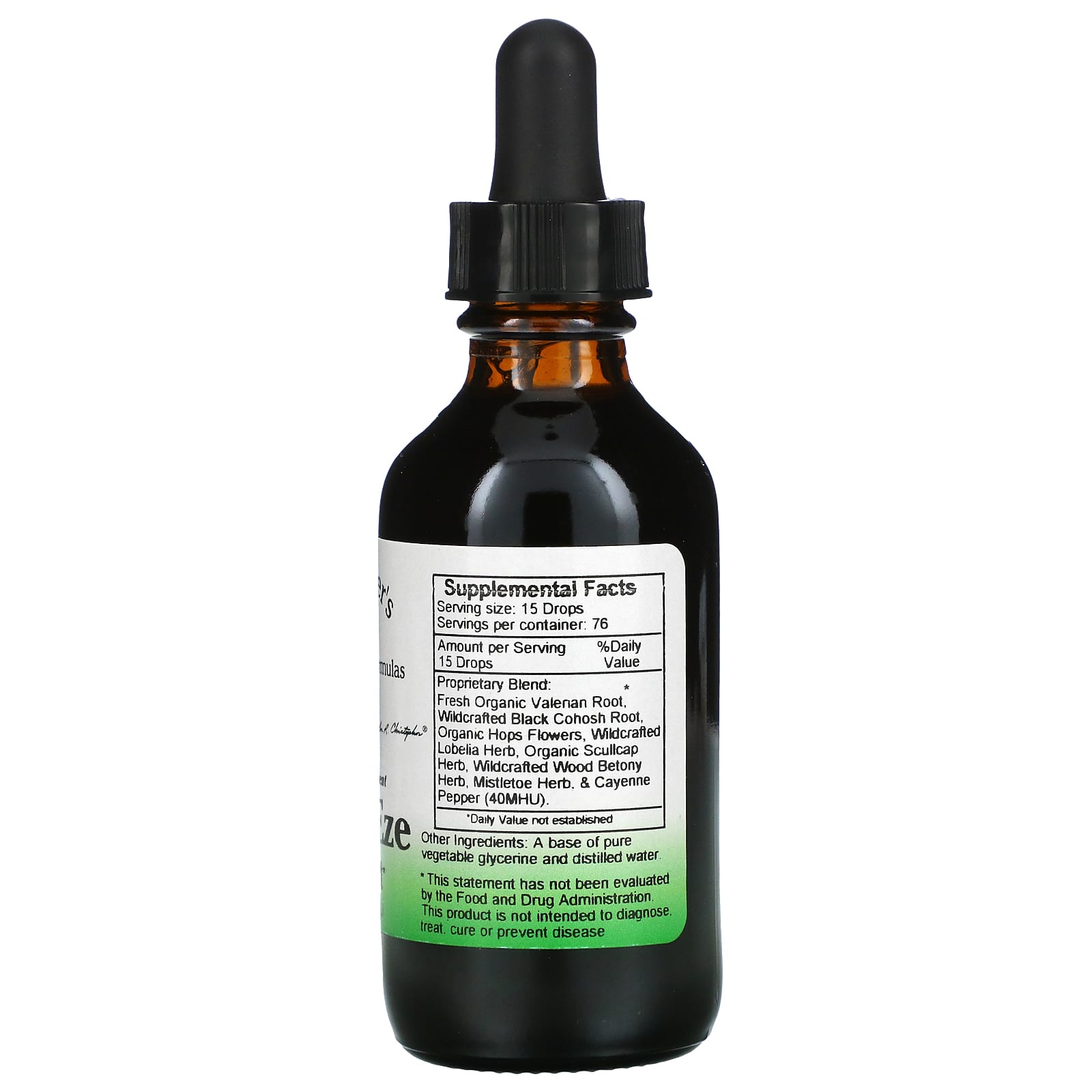 Christopher's Original Formulas, Relax-Eze Extract, 2 fl oz (59 ml)