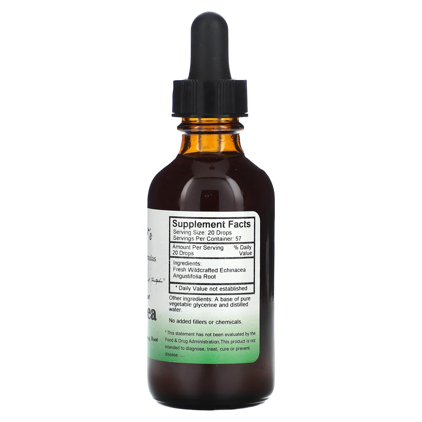 Christopher's Original Formulas, Echinacea Extract, Glycerine Base, 2 fl oz (59 ml)