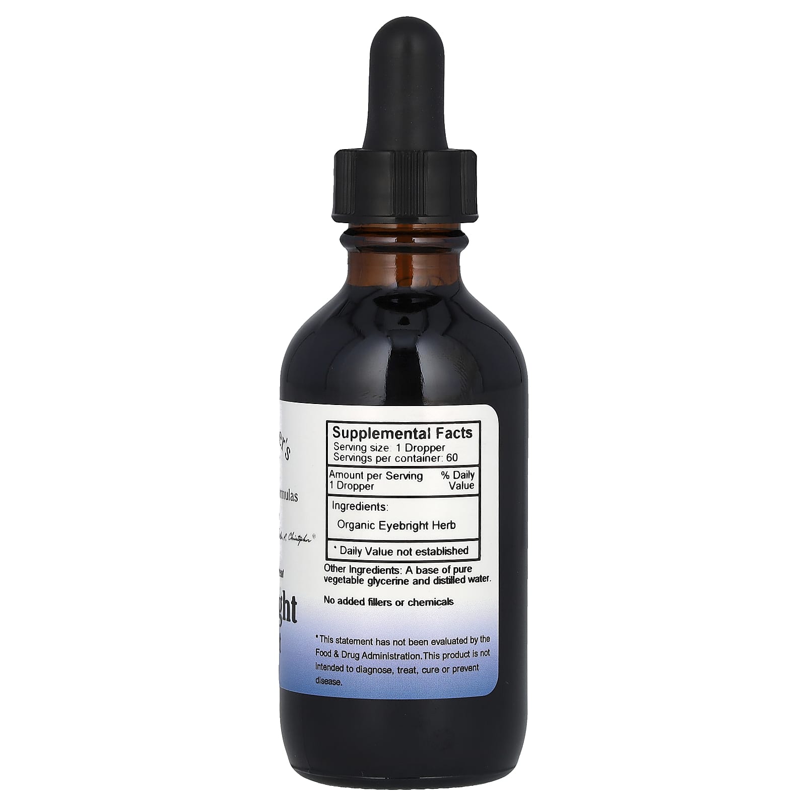Christopher's Original Formulas, Eyebright Extract, 2 fl oz (59 ml)
