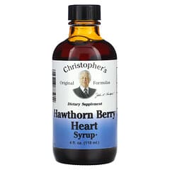 Christopher's Original Formulas, Hawthorn Berry Heart Syrup, 4 fl oz ...