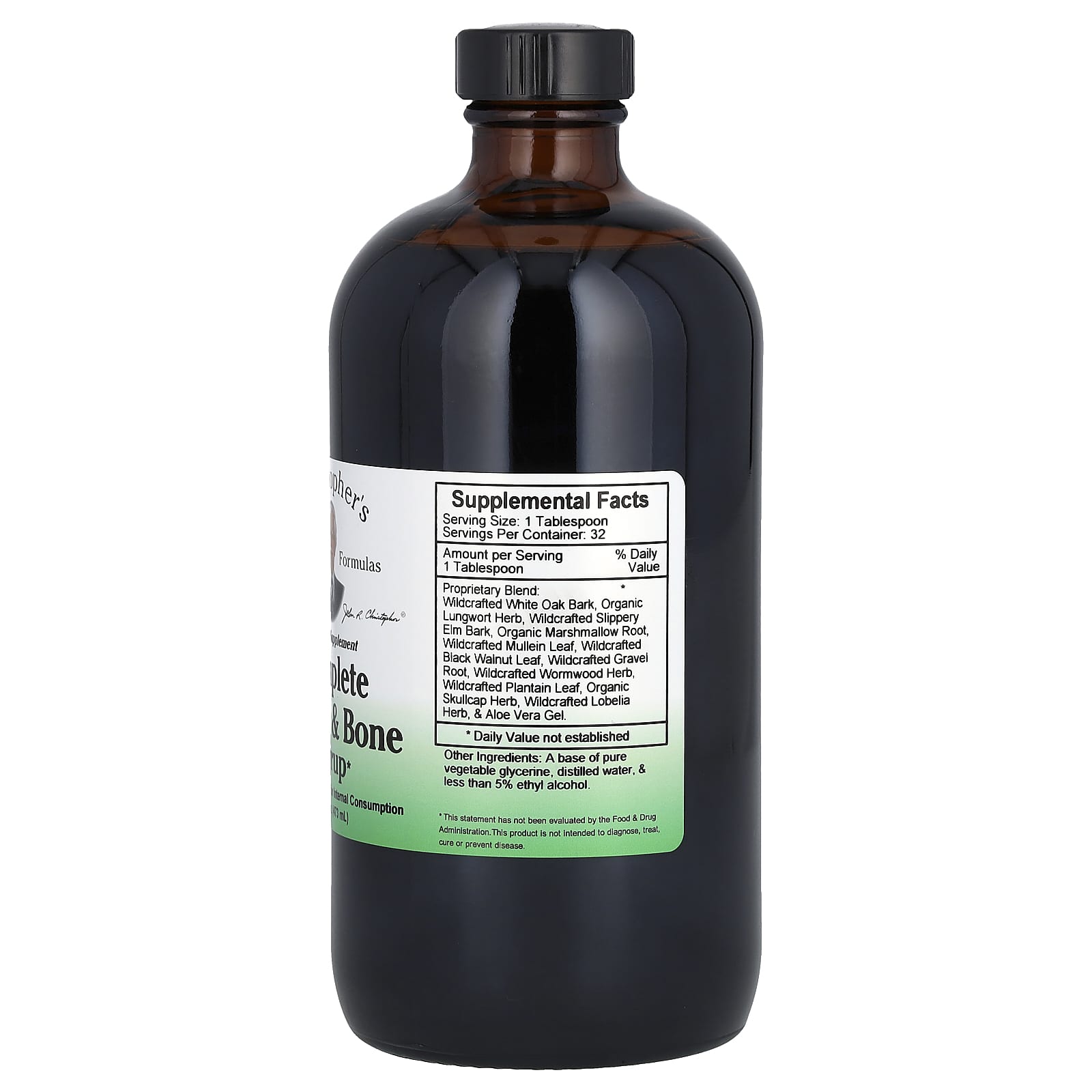 Christopher's Original Formulas, Complete Tissue & Bone Syrup, 16 fl oz ...