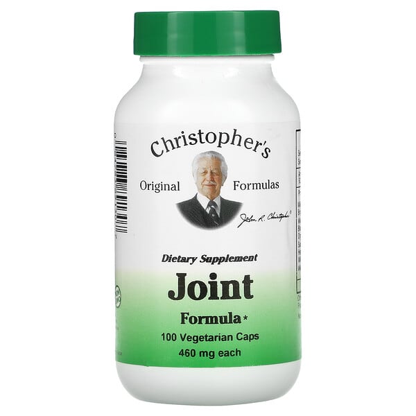 Christopher's Original Formulas, Joint Formula, 460 mg, 100 Vegetarian Caps