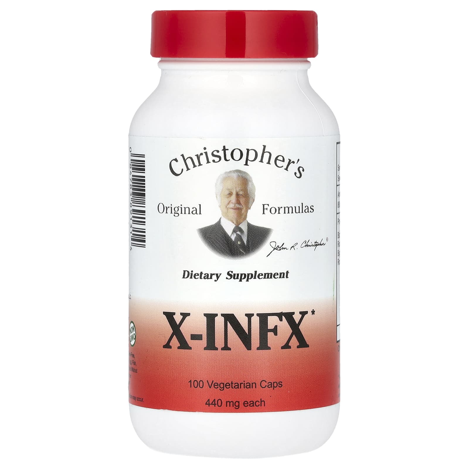 Christopher's Original Formulas, X-INFX, 440 mg, 100 Vegetarian Caps ...