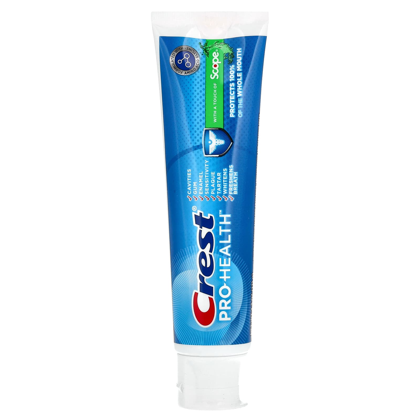Crest, Pro Health, Fluoride Toothpaste, With a Touch of Scope, 4.3 oz ...