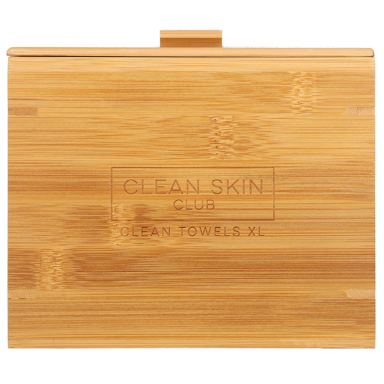 Clean Skin Club, Luxe Bamboo Box, Clean Towels XL, Container with Cover ...