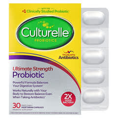 Culturelle, Probiotics, Ultimate Strength Probiotic, 20 Billion CFU, 30 ...