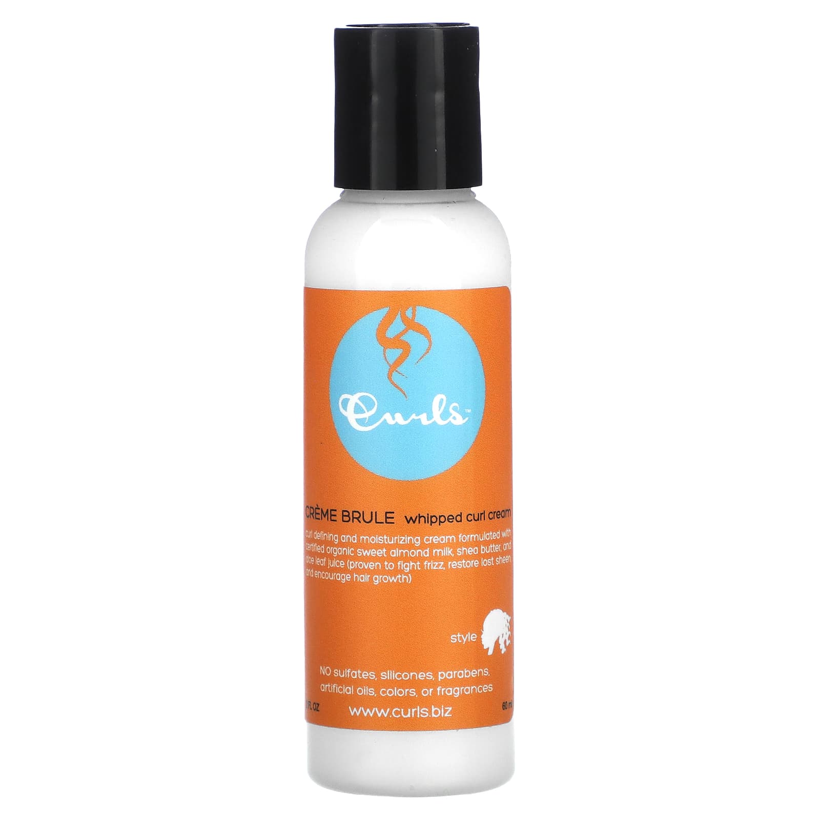 Curls Creme Brule Whipped Curl Cream 2 Fl Oz 60 Ml