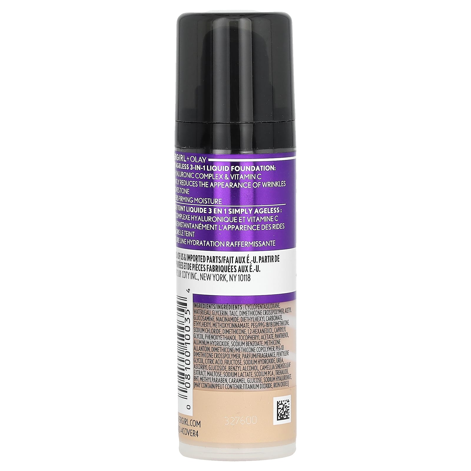 Covergirl, Olay Simply Ageless, 3-in-1 Foundation, 205 Ivory, 1 fl oz ...