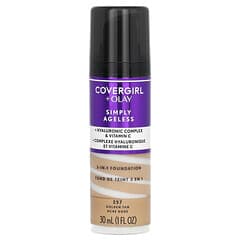 Covergirl, Olay Simply Ageless, 3-in-1 Foundation, 257 Golden Tan, 1 fl ...