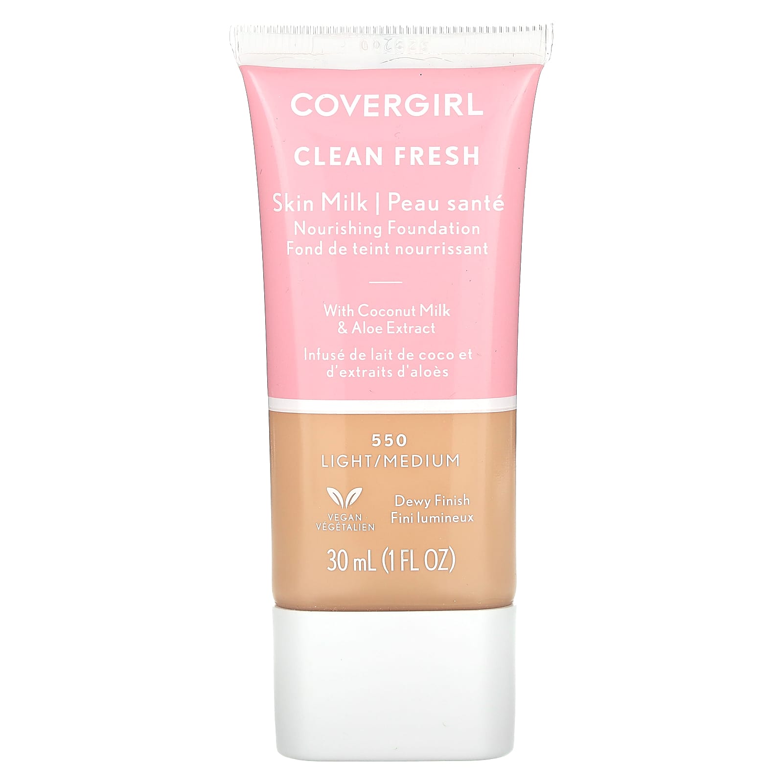 Covergirl, Clean Fresh, Skin Milk Nourishing Foundation, 550 Light ...