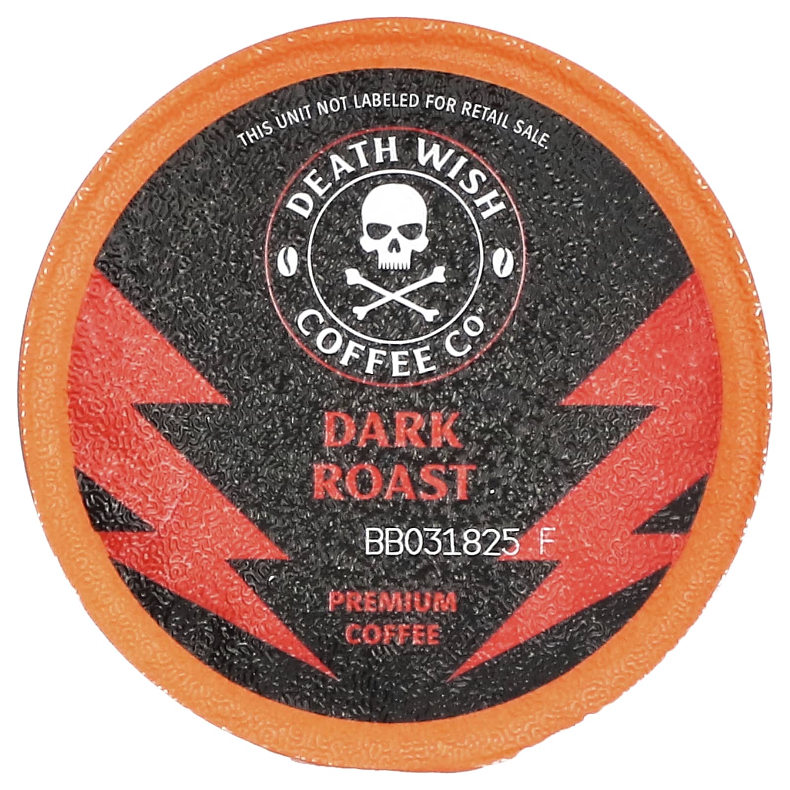 Death Wish Coffee, Single-Serve Coffee Pods, Dark Roast, 10 Pods, 0.44 ...