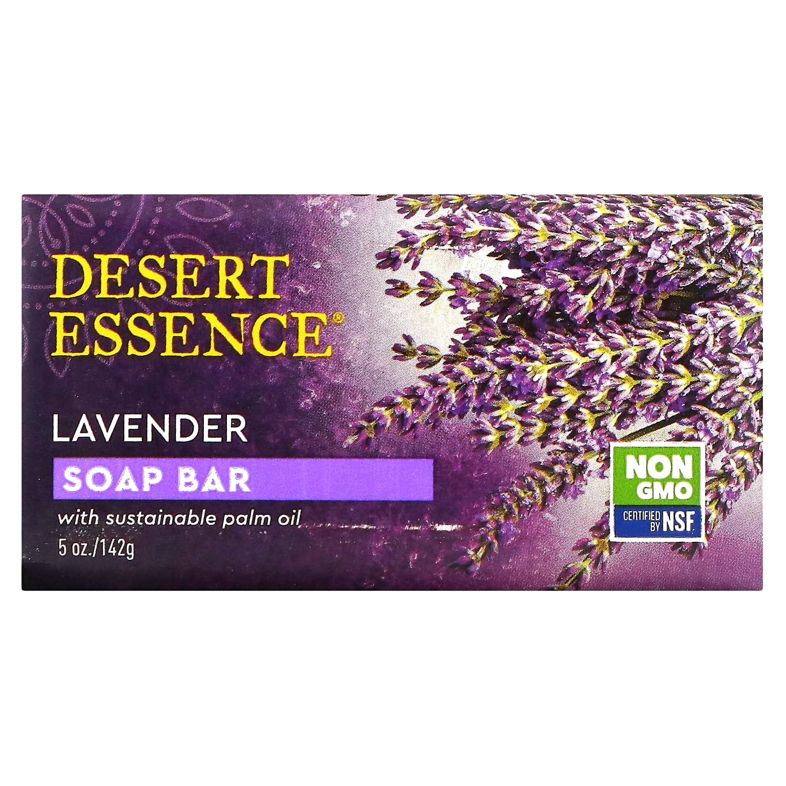 Desert Essence, Soap Bar, Lavender, 5 oz (142 g)