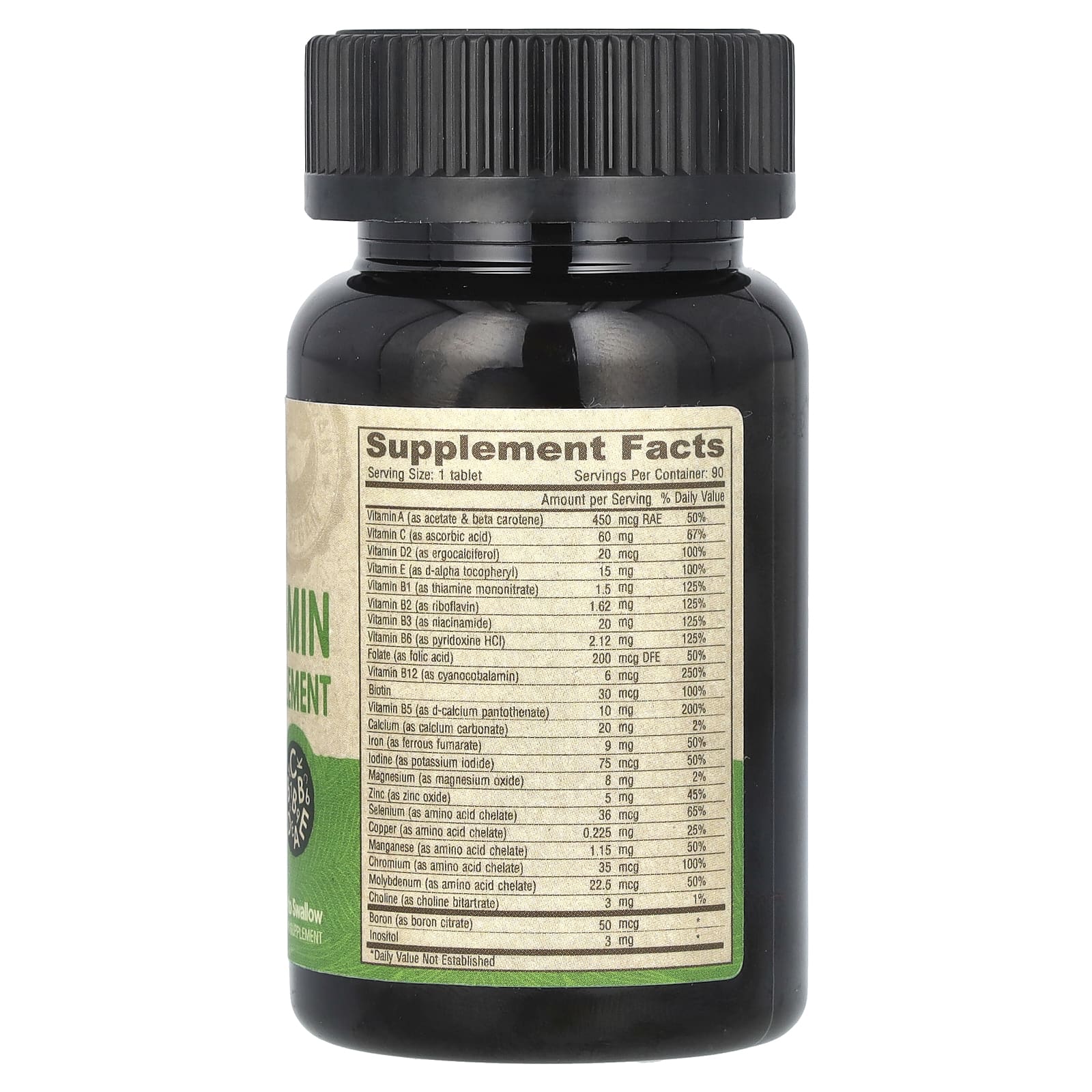 Deva, Vegan Multivitamin & Mineral Supplement, 90 Tablets