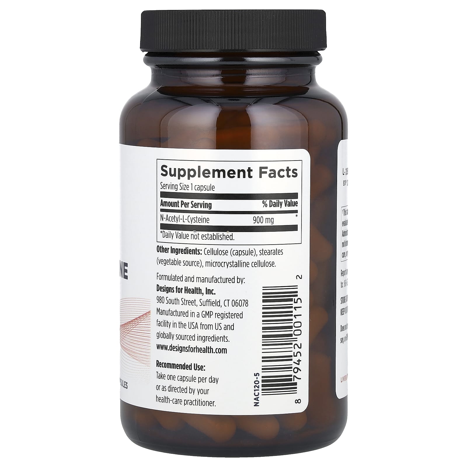 Designs For Health N-Acetyl-L-Cysteine at Molly Nielsen blog