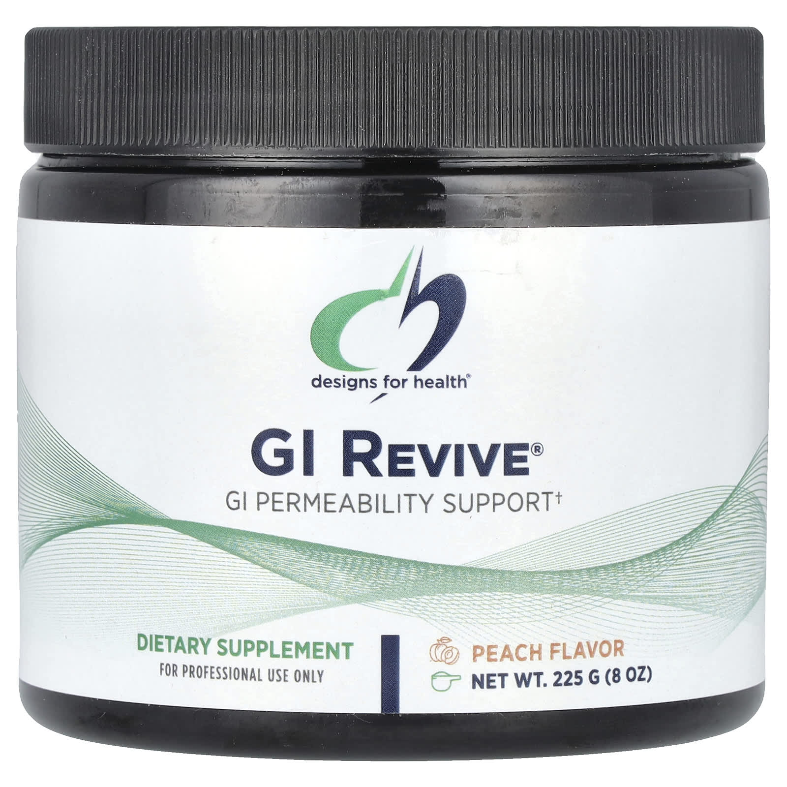 Designs For Health, GI Revive®, Peach, 8 oz (225 g)