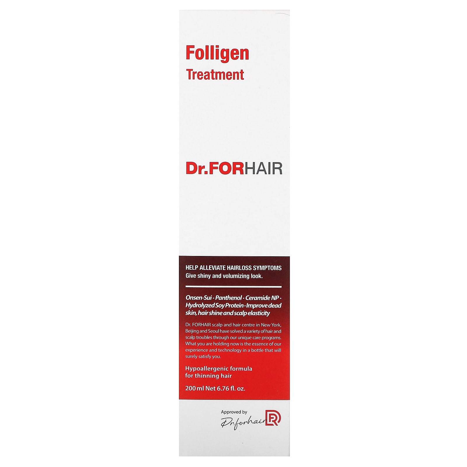 Dr.ForHair, Folligen Treatment, 6.76 fl oz (200 ml)