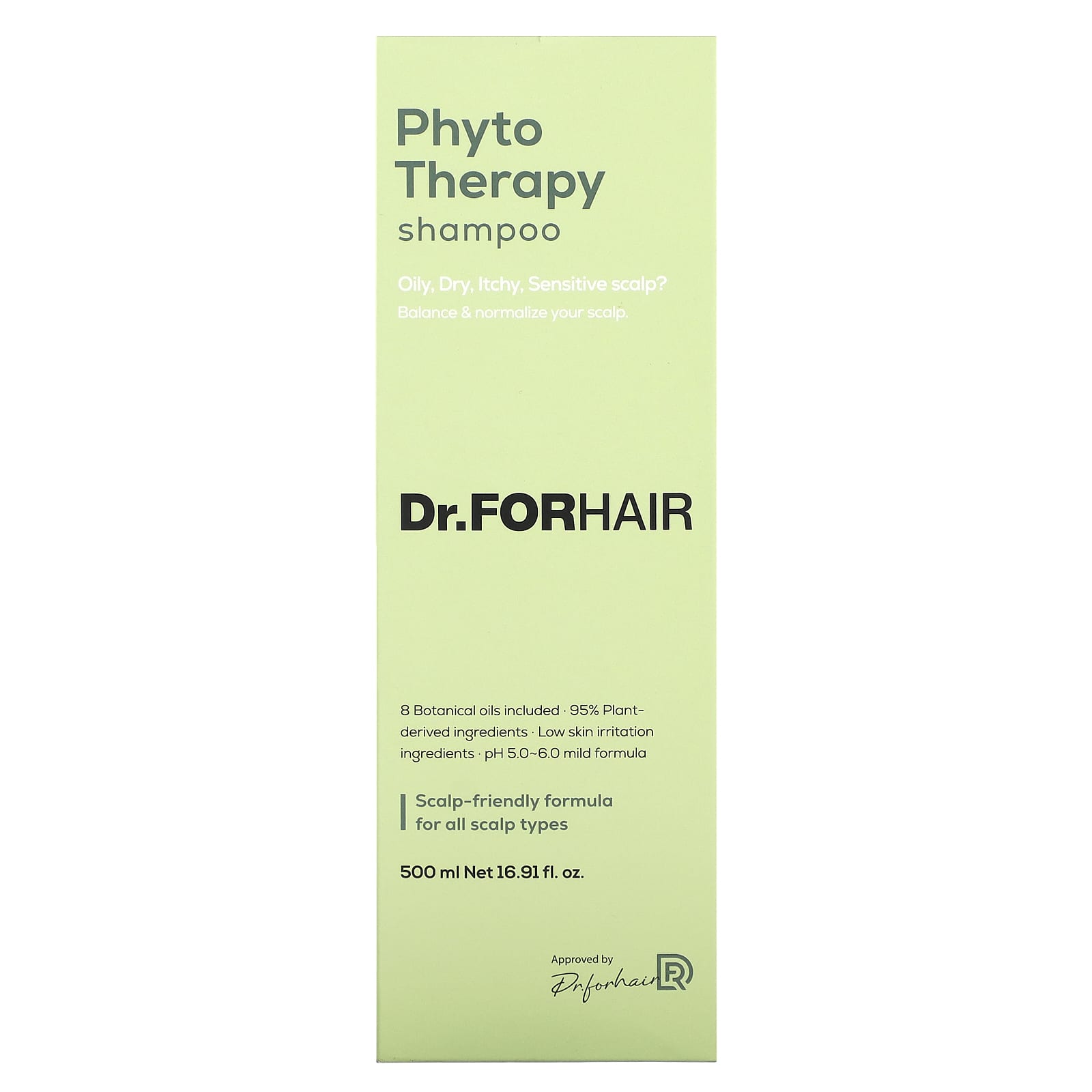 Dr.ForHair, 파이토 테라피 샴푸, 500ml(16.91fl oz)