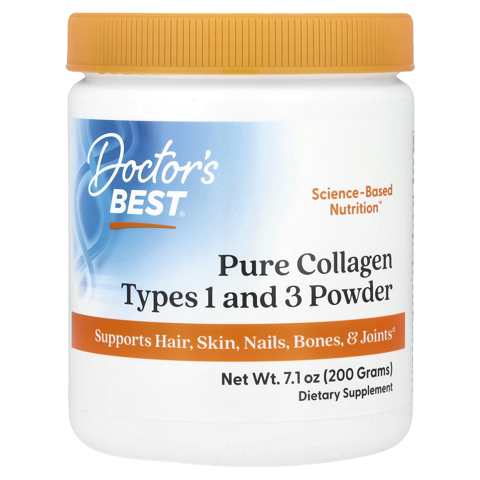 Pure Collagen Types 1 and 3 Powder 7.1 oz 200 g