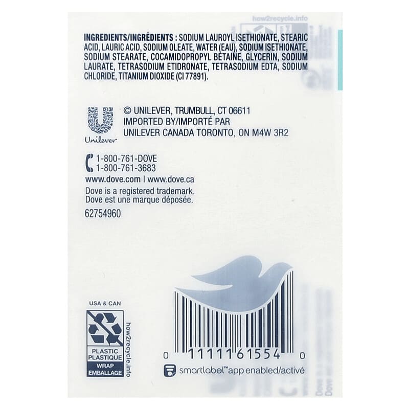 Dove Bar Soap Ingredients