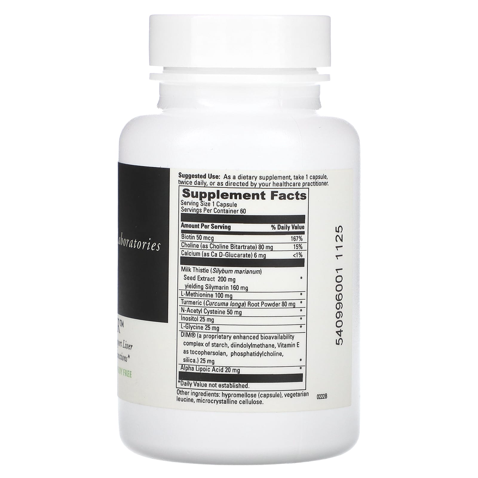 DaVinci Laboratories of Vermont, Hepaticlear, 60 Capsules