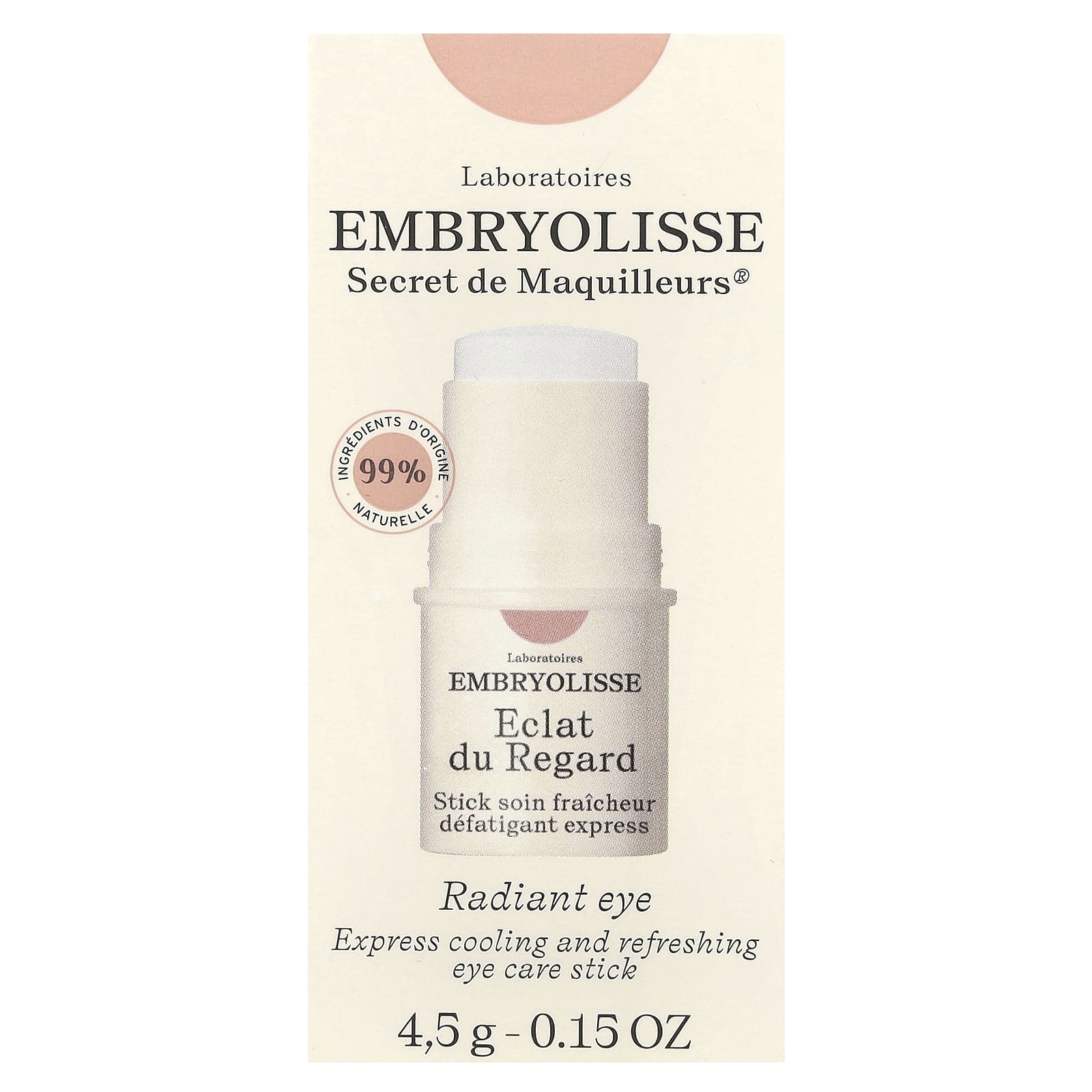 Embryolisse, Radiant Eye, Express Cooling and Refreshing Eye Care Stick ...
