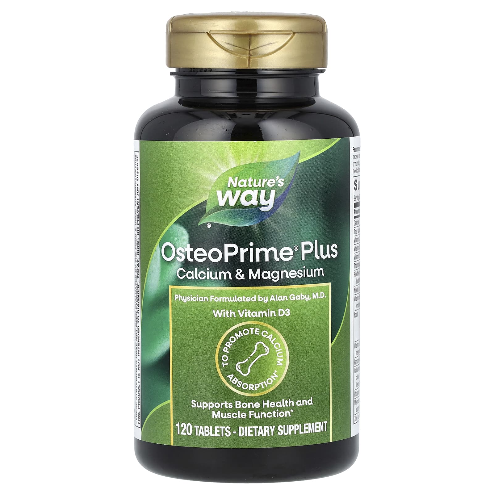 Nature's Way, OsteoPrime Plus Calcium & Magnesium, 120 Tablets