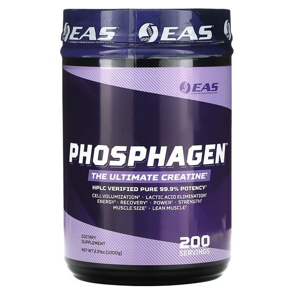 EAS, Phosphagen，高極肌酸，2.2 磅（1,000 克）