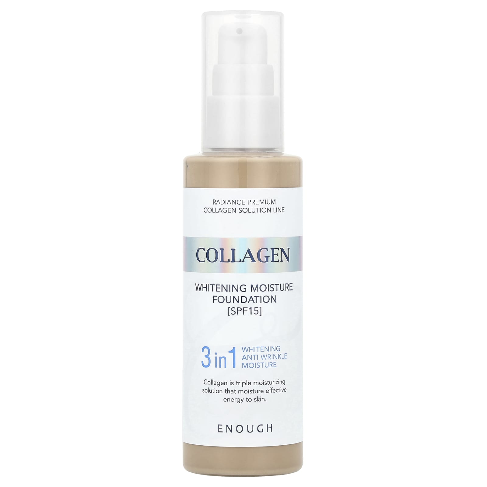 Collagen Whitening Moisture Foundation SPF 15 21 3.38 fl oz 100 ml