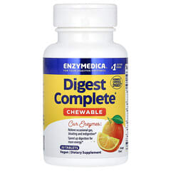 Enzymedica, Chewable Digest Complete, Orange, 30 Tablets
