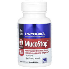 Enzymedica, MucoStop, 96 Capsules