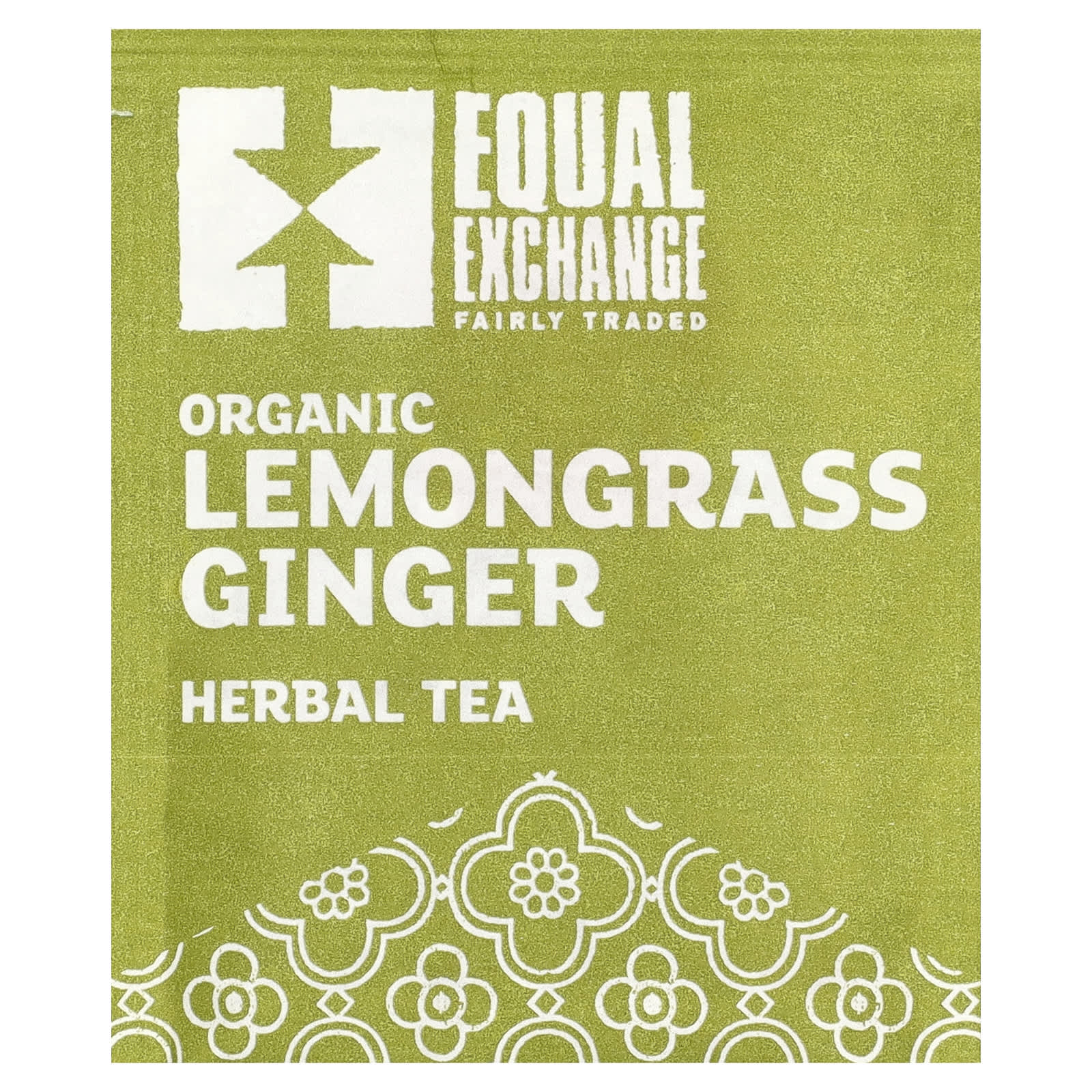 Equal Exchange, Organic Lemongrass Ginger Herbal Tea, Caffeine-Free, 20 ...