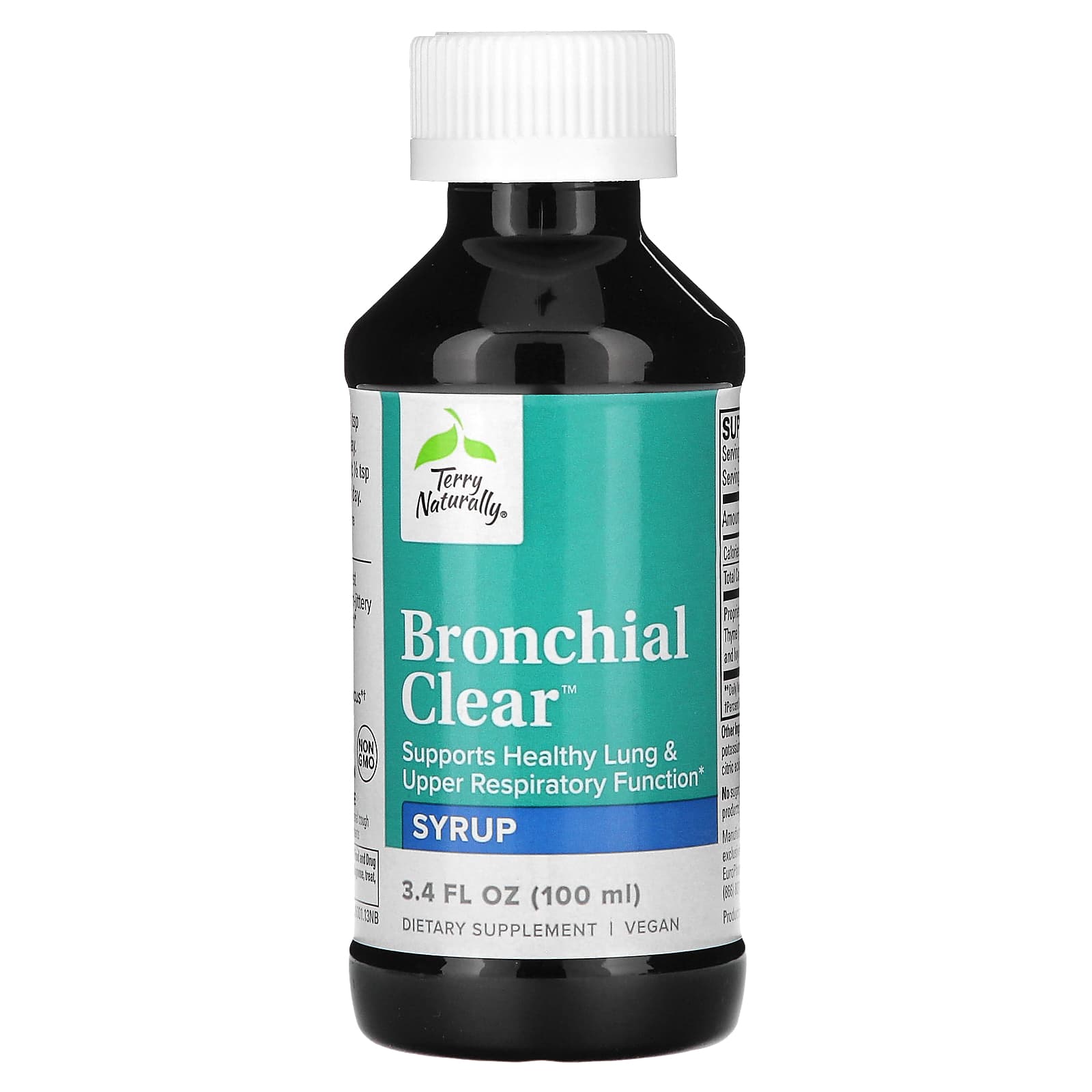 Terry Naturally, Bronchial Clear Syrup, 3.4 fl oz (100 ml)