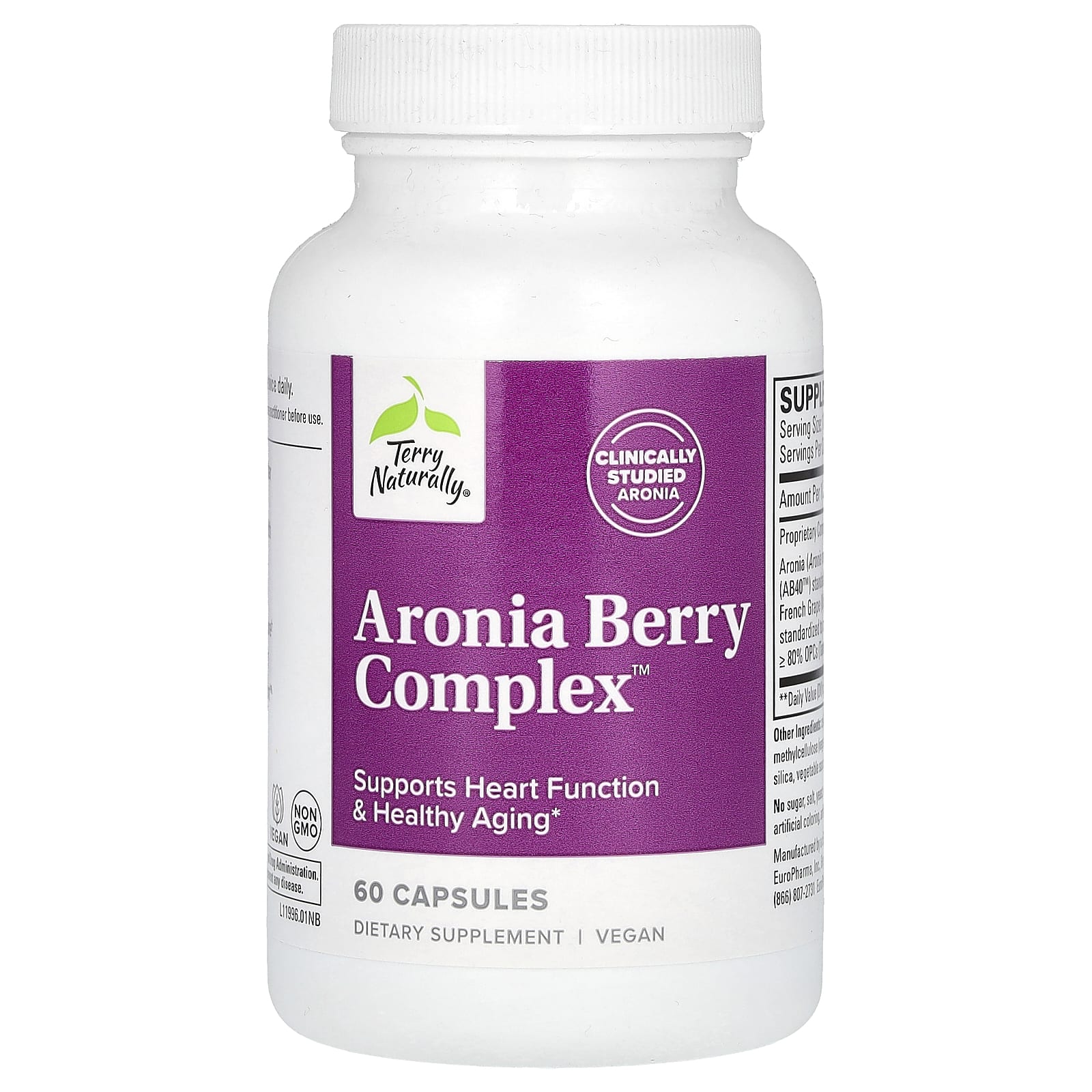 Terry Naturally, Aronia Berry Complex, 60 Capsules
