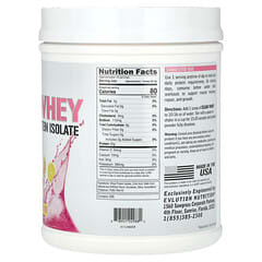 EVLution Nutrition, Clear Whey, 100% Whey Protein Isolate, Pink ...