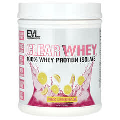 EVLution Nutrition, Clear Whey, 100% Whey Protein Isolate, Pink ...